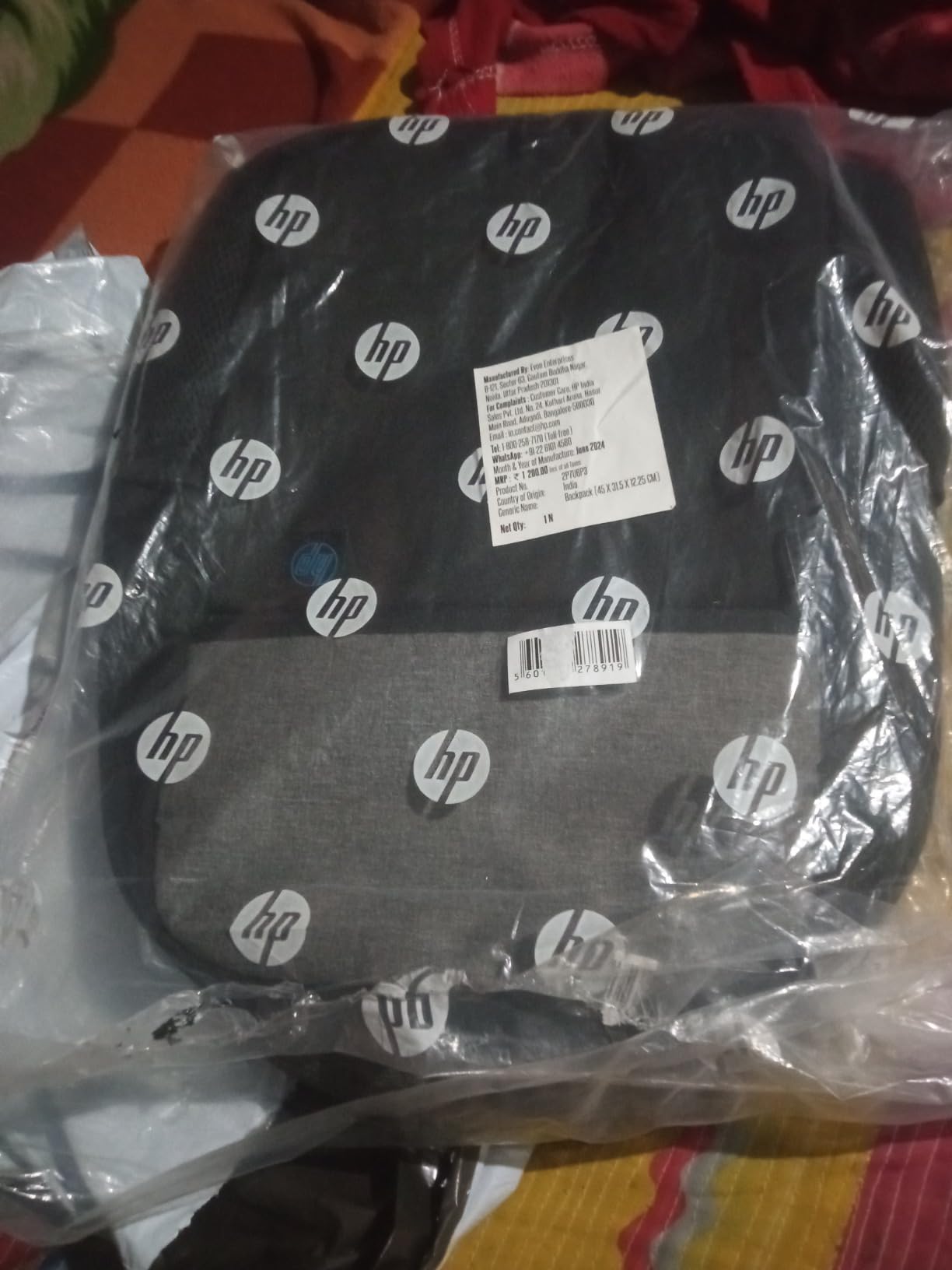 Buy HP Essential Series Laptop Backpack Size 15.6 Inch for Laptop ...