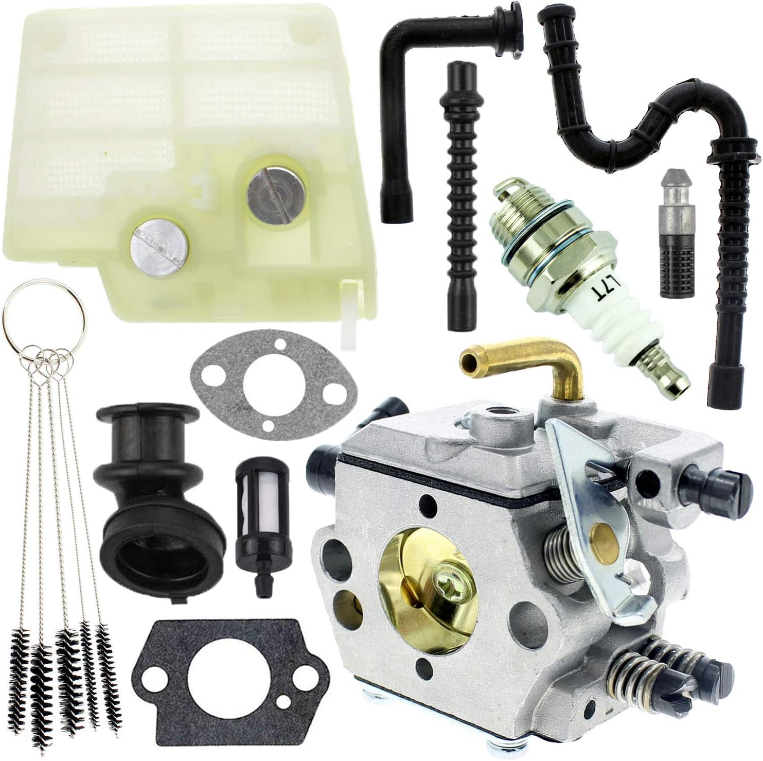 Amazon.com: YOFMOO Carburetor Kit Compatible for 024 024A 024AV 024S 026 MS240 MS260 Pro ...