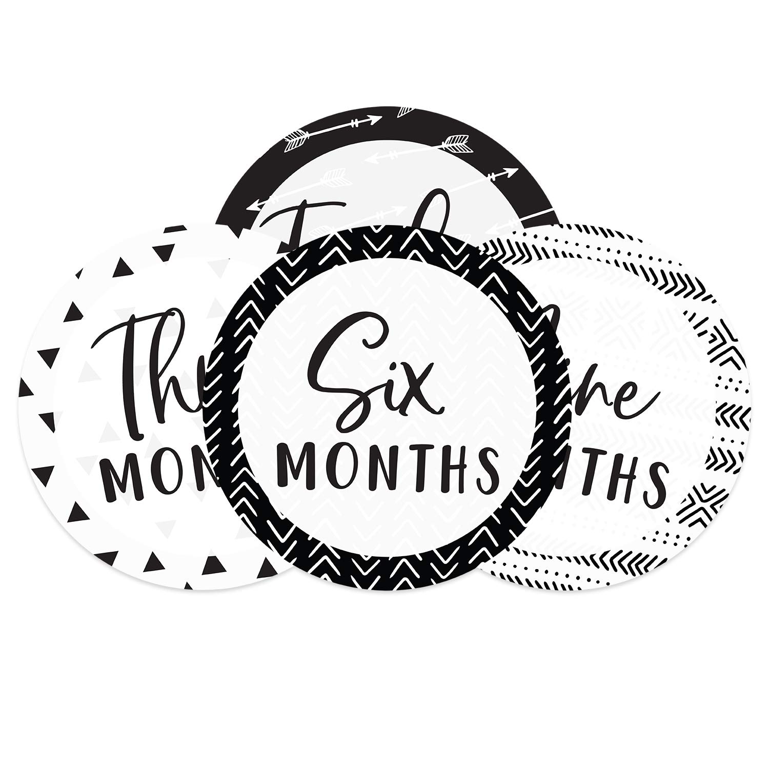 Free Printable Baby Month Signs Baby Announcement Sign, Round Baby