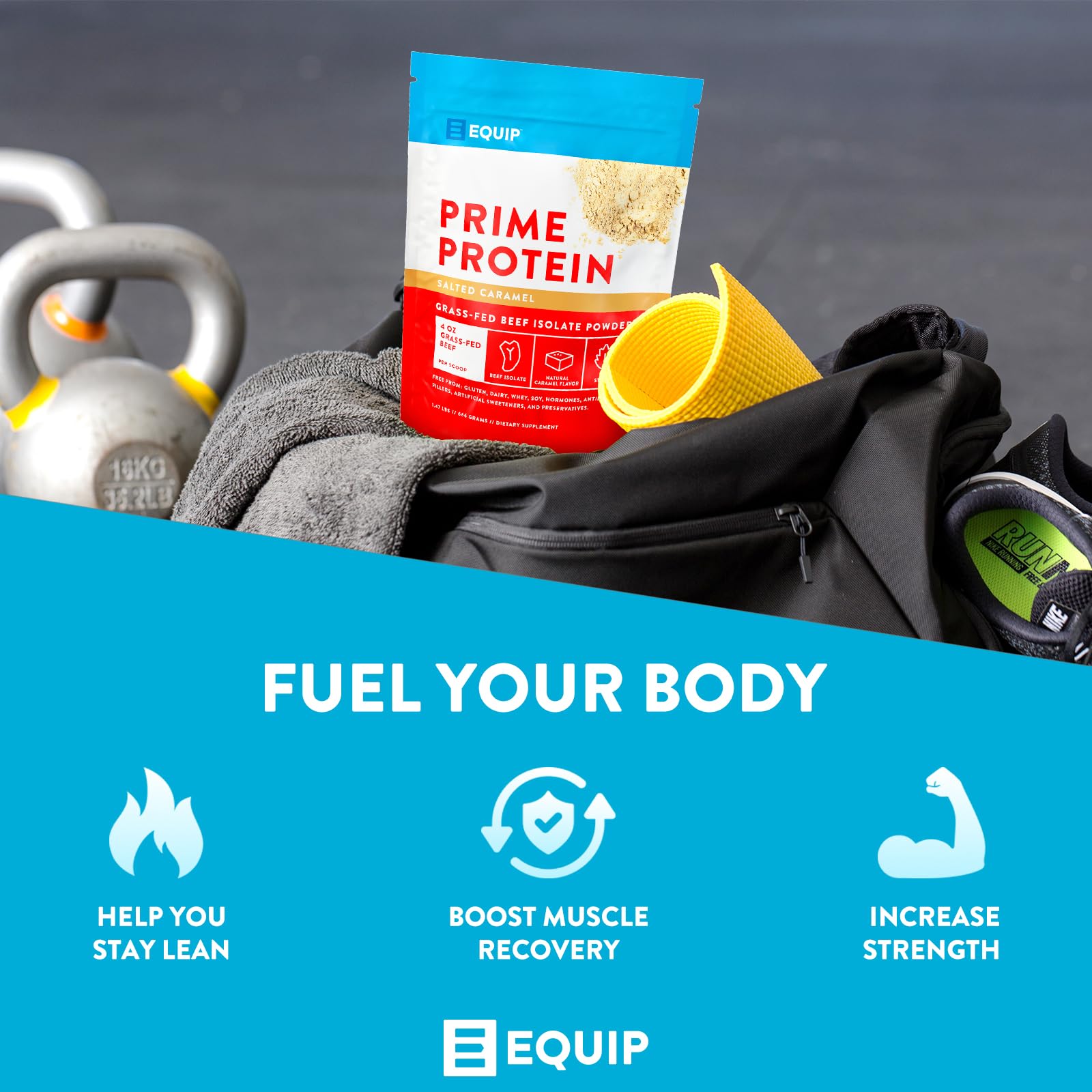 Snapklik.com : Equip Foods Protein - Grass Fed Beef Protein Powder ...