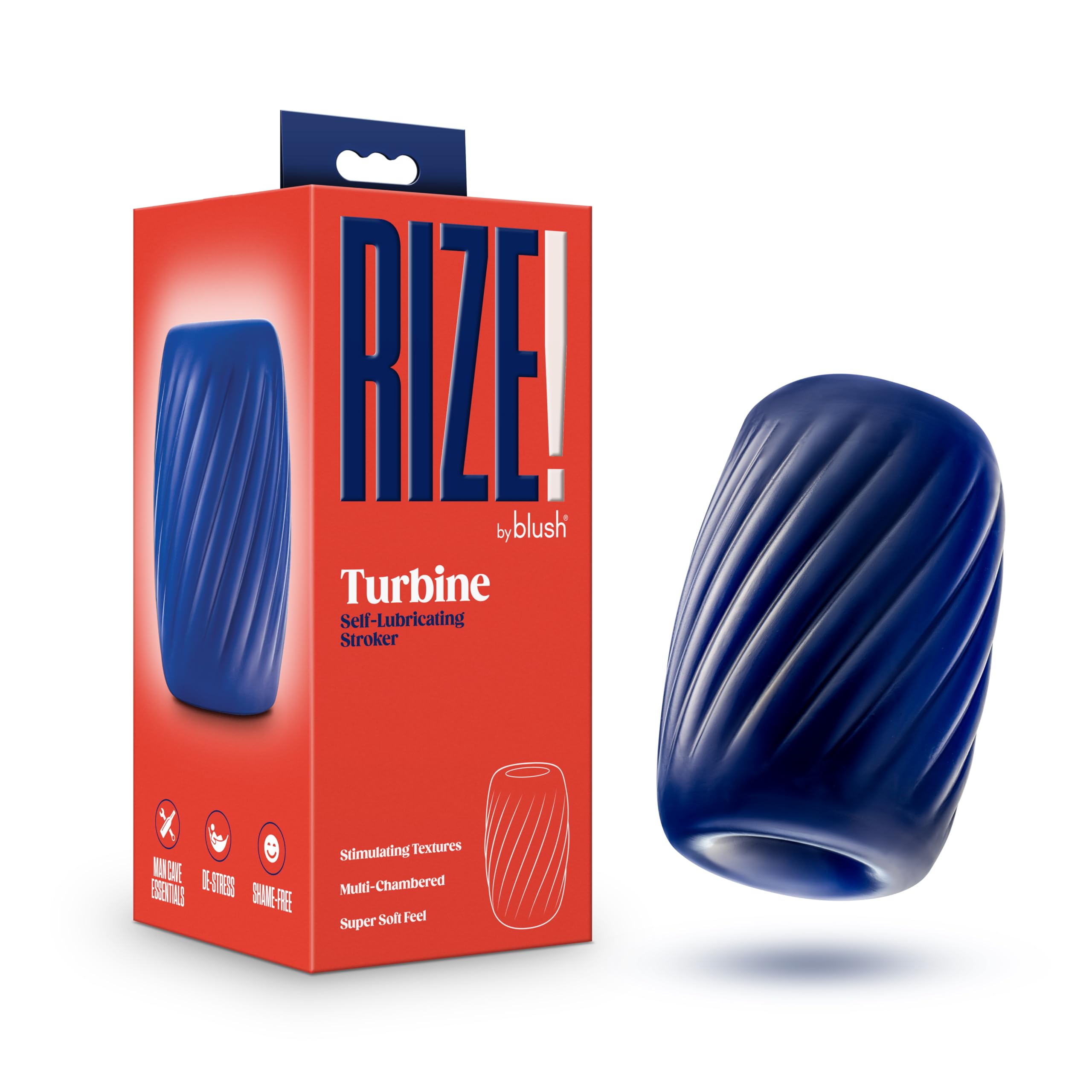 Amazon.com: Blush Rize Turbine - Self-Lubricating Pocket Stroker Male ...