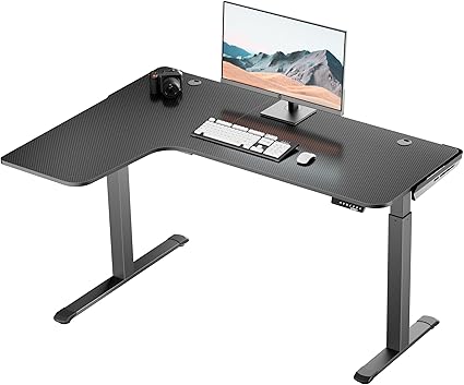 Amazon.com: EE EUREKA ERGONOMIC L Shaped Standing Desk, 61" Electric ...