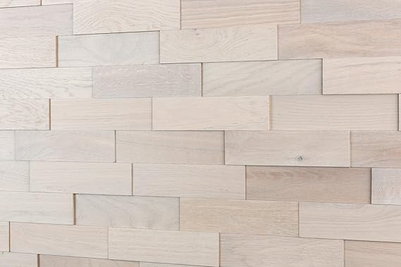 wodewa Paneles de Madera para Pared Roble ártico I 1m² Revestimiento de ...