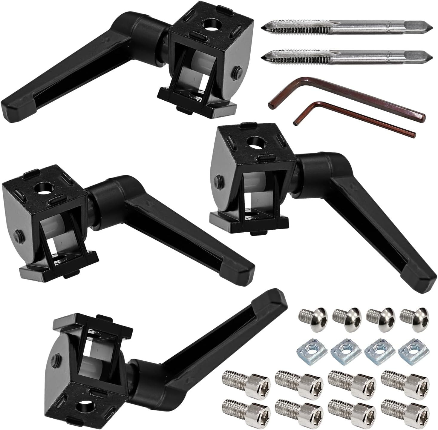 Amazon.com: Socpuro 4 Sets 2020 Series Aluminum Extrusion Profile ...