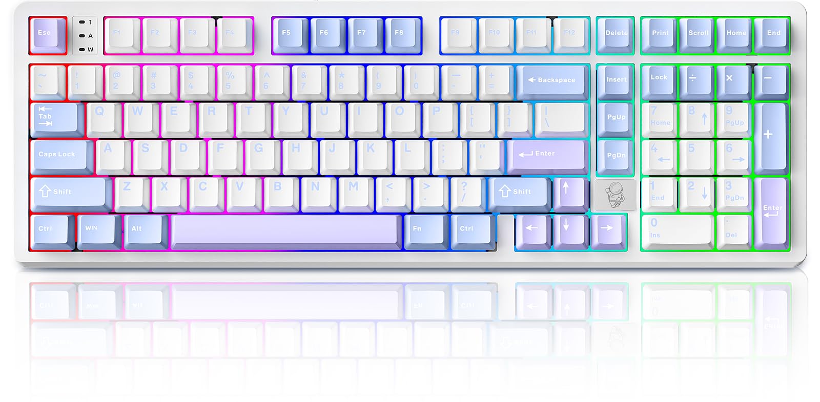 Buy LEOBOG Hi98 Keyboard, Aluminum Mechanical Gaming Keyboard, Wired ...