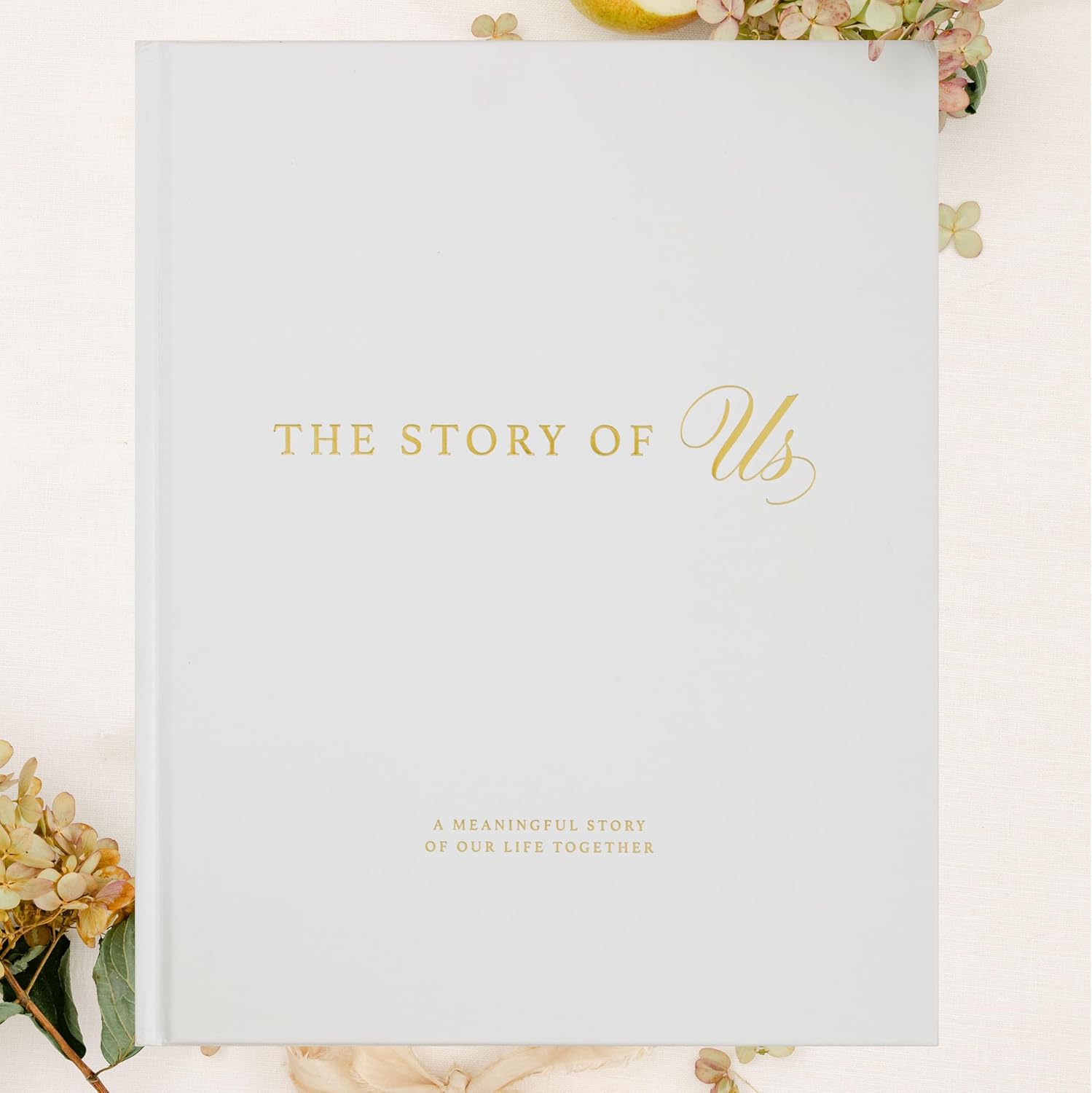 Amazon.com: Wedding Keepsake Book, Valentine Gift to Husband, Wife, Girlfriend, Marriage Memory ...