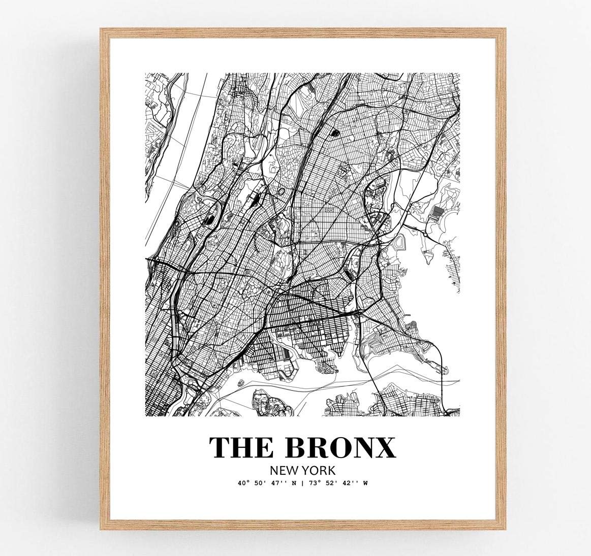 Bronx Street Map
