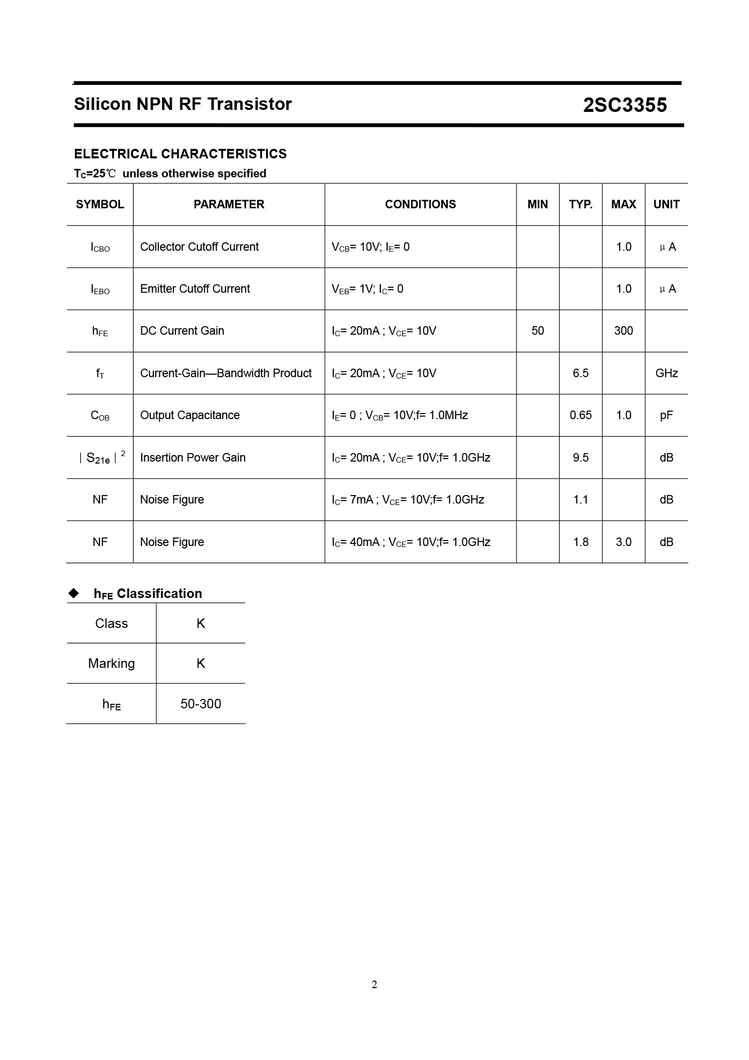 Snapklik.com : Chanzon 2SC3355 TO-92 NPN Power BJT Bipolar Junction Transistor, High-Frequency ...