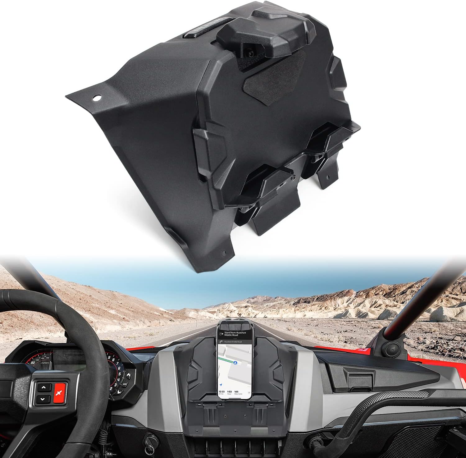 Amazon.com: CUSAUTV PRO R Electronic Device Mounts with Storage Box ...