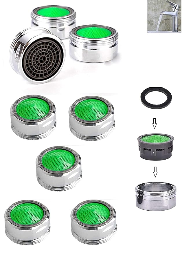 ikis Tap Aerator Foam Flow 24mm Male with Brass Cups | Kitchen Water ...