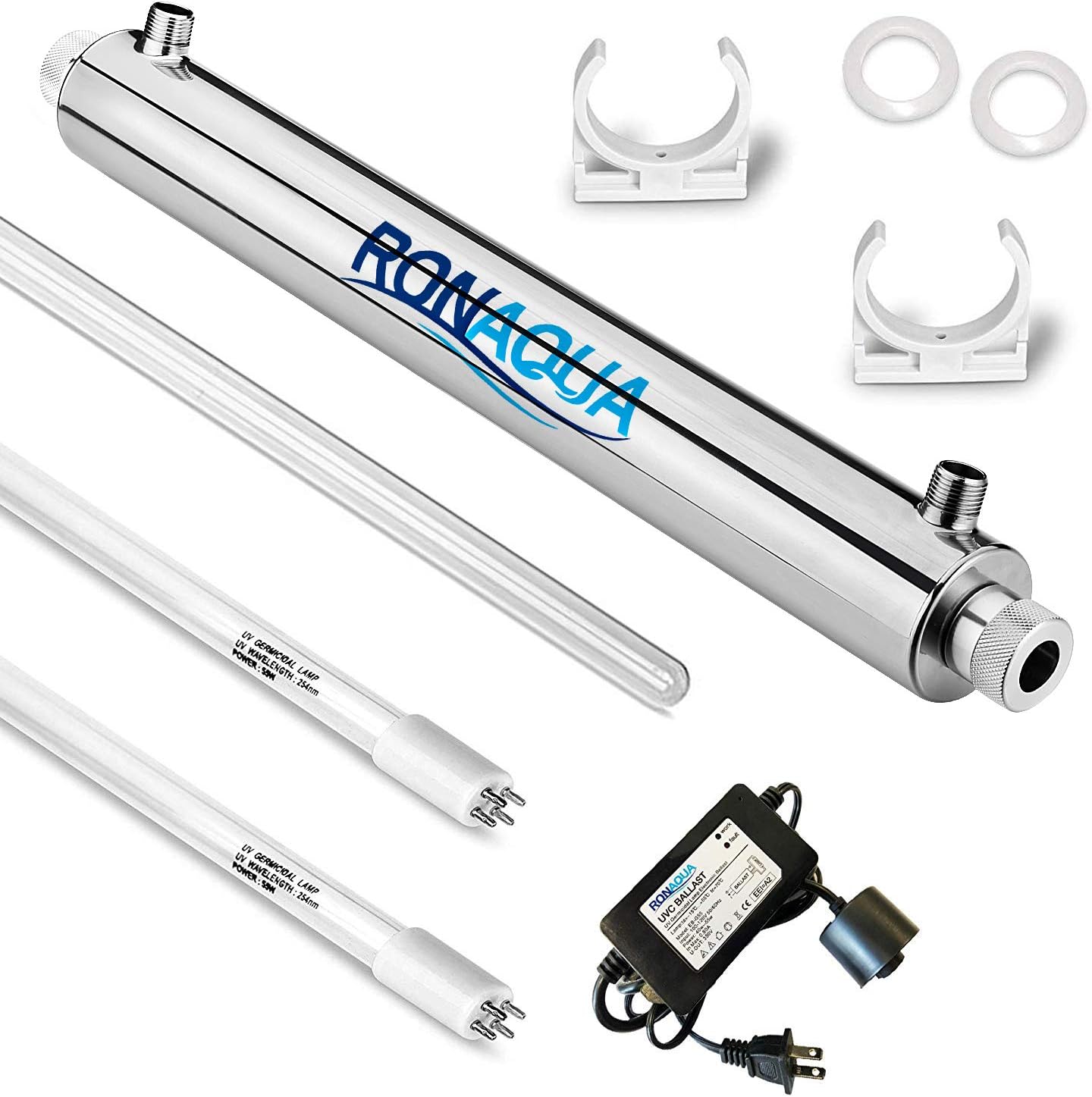 Amazon.com: Ultraviolet Light Water Purifier Whole House UV Sterilizer ...