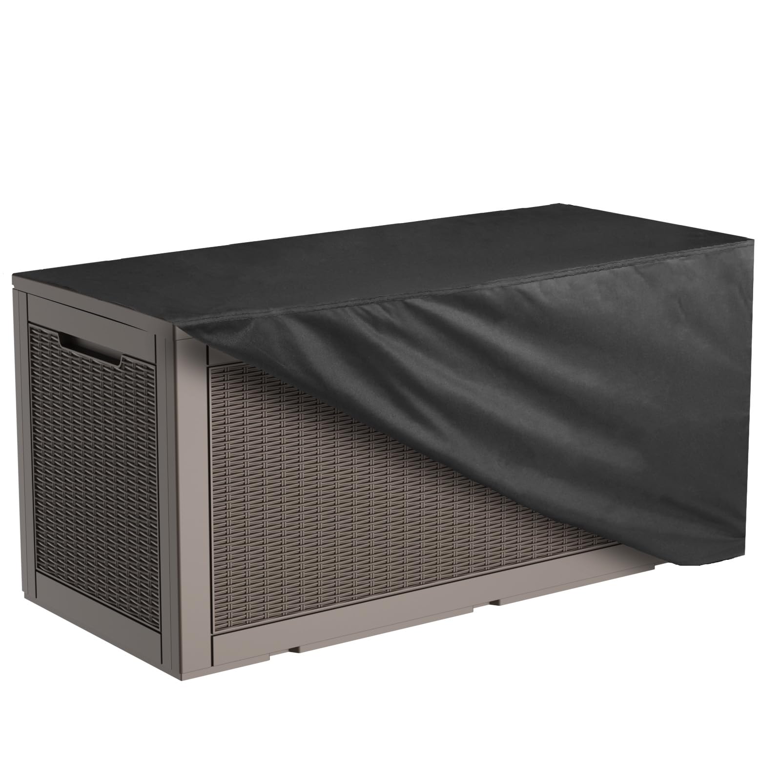 Amazon.com: Deck Box Cover, Outdoor Storage Box Cover XXL 100 Gallon ...
