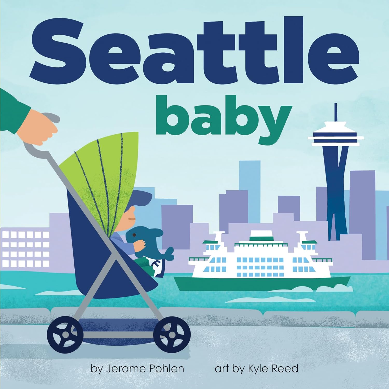 Seattle Baby: A Giftable Board Book with Activities that Explores the ...