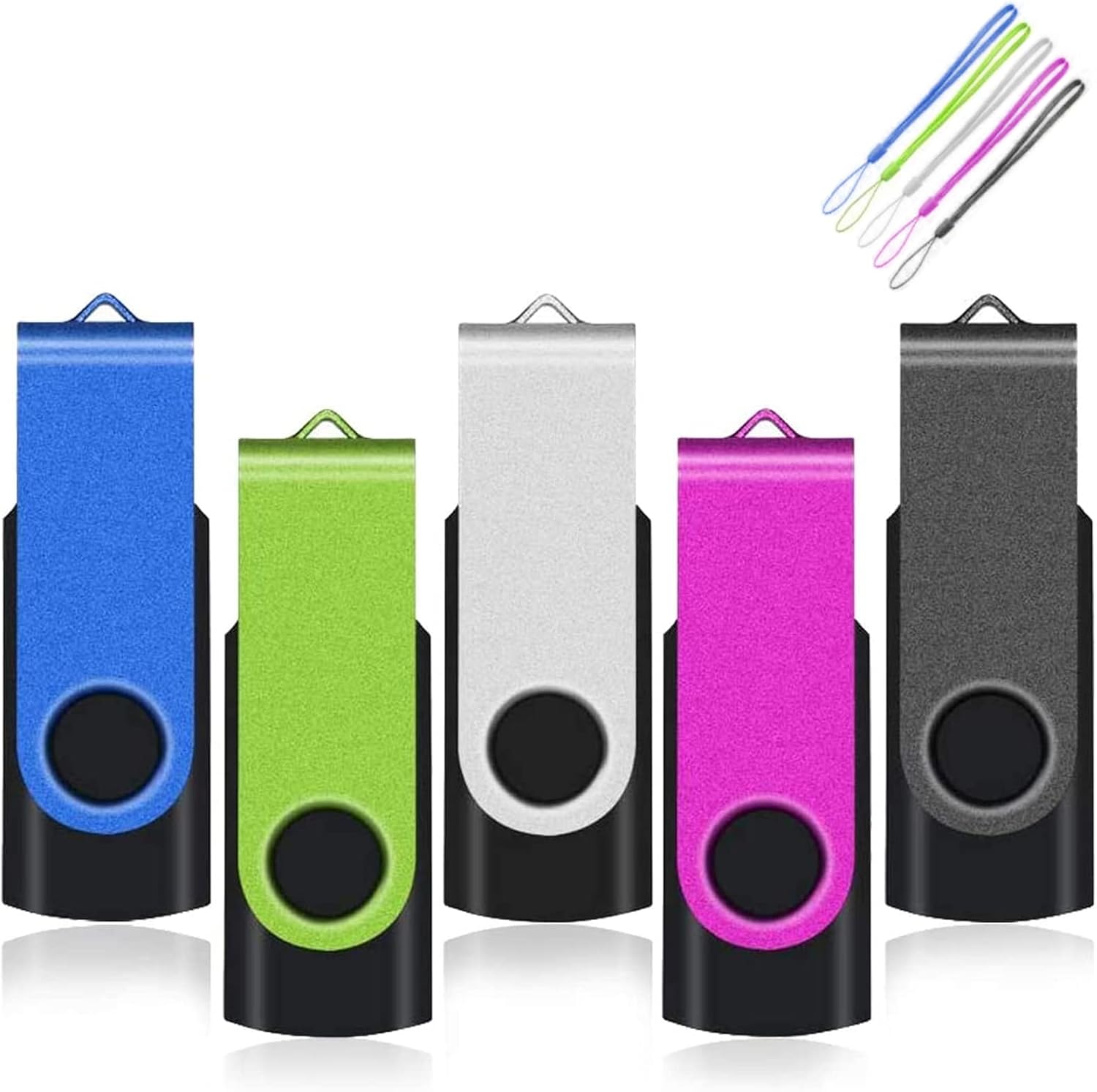 EASTBULL USB-stick 16GB 5 stuks geheugensticks 2.0 Memory Sticks High ...
