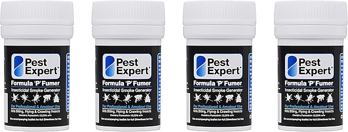 Pest Expert Formula ‘P’ Fumer Poultry Red Mite killer smoke bombs 4 x 3 ...