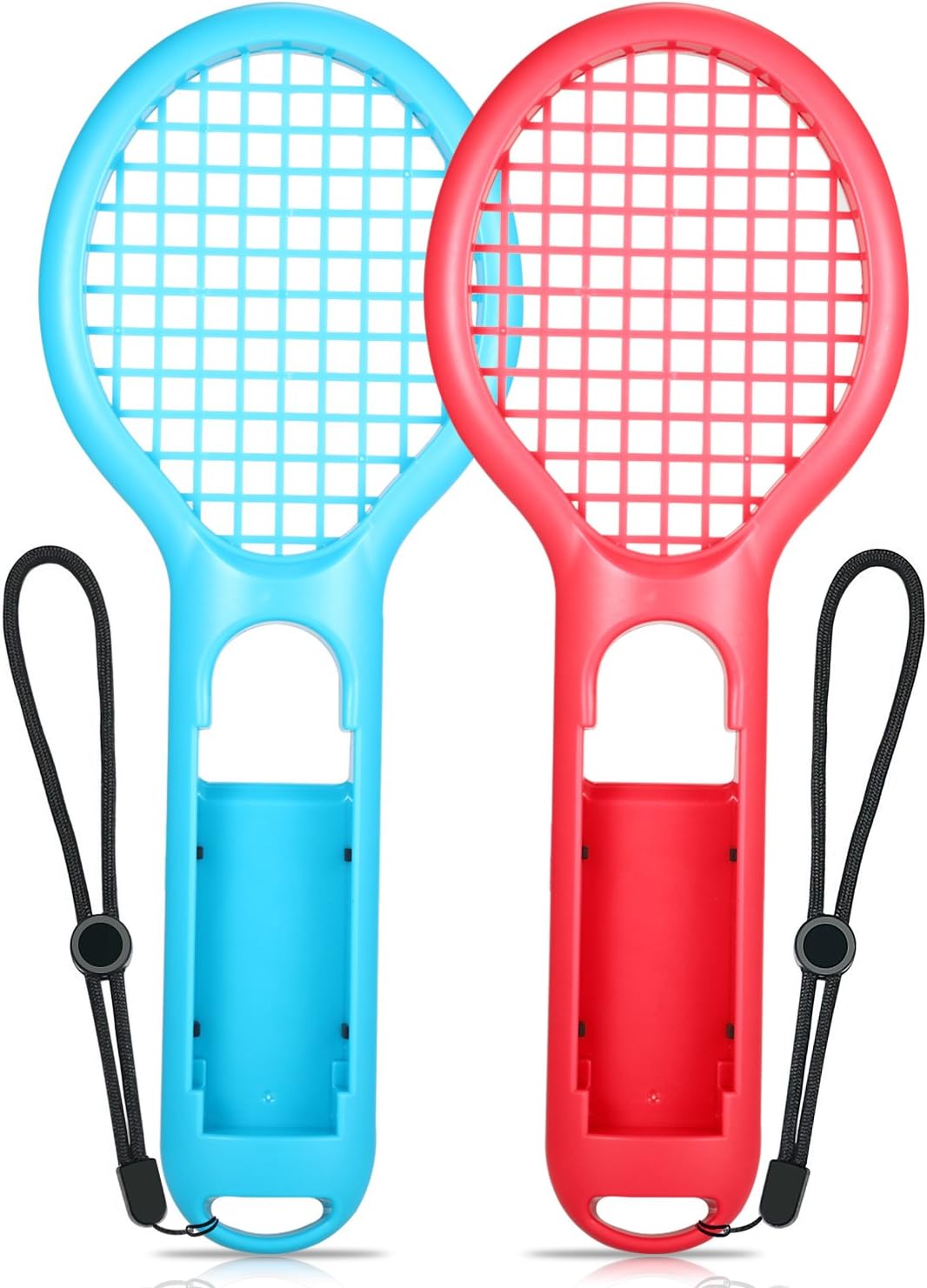 Yocktec Twin Pack Tennis Racket for Nintendo Switch Joy-Con Controllers ...