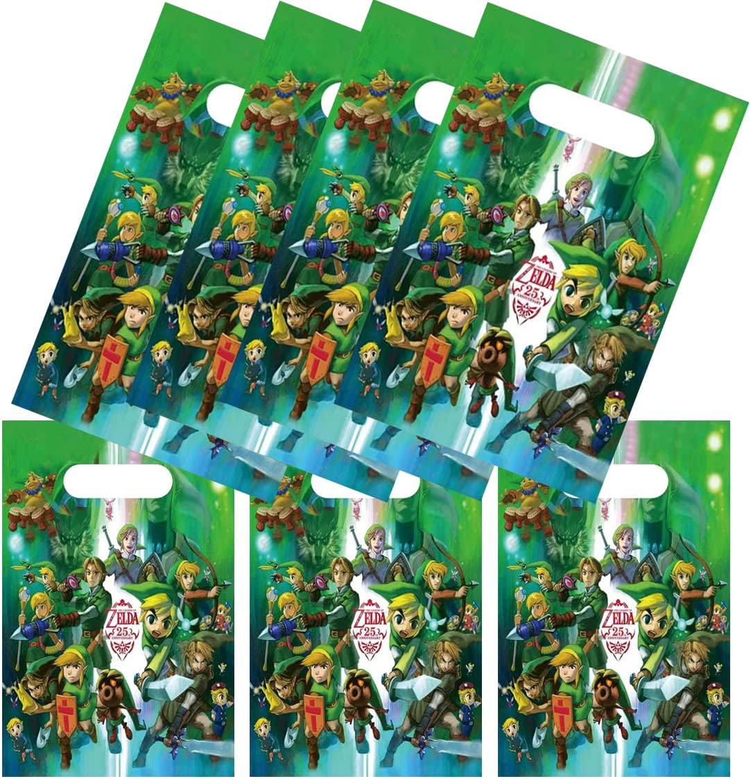 Amazon.com: RATHIRA 40 pcs zelda gift Bags Party Supplies zelda 25th ...