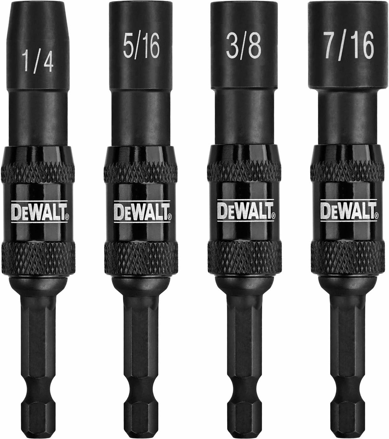 DEWALT - Juego de destornilladores de tuercas, listo para impacto ...