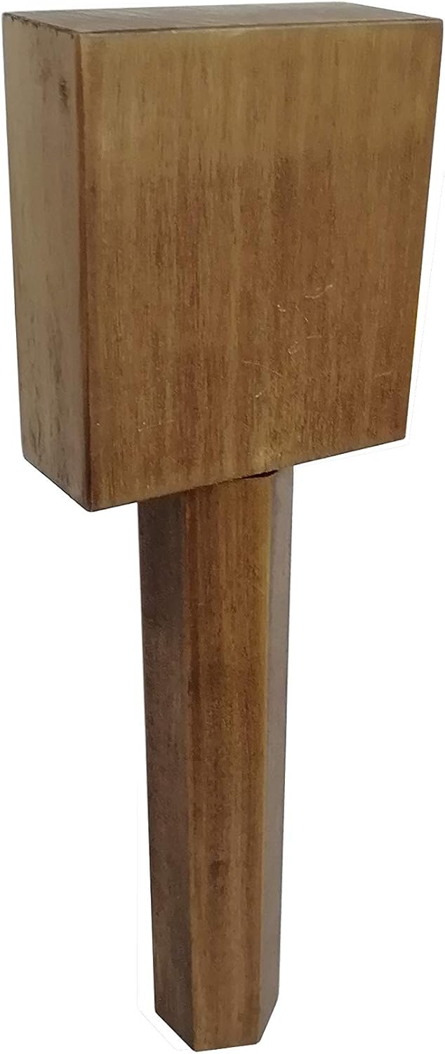 Amazon.com: FixtureDisplays® Rectangle Top with Pentagon Handle Wood ...