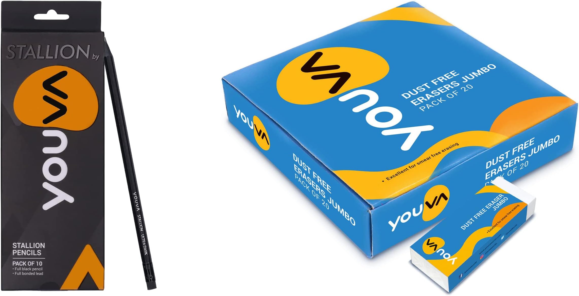 Navneet Youva - Stallion Pencil & Navneet Youva | Jumbo Dust Free ...