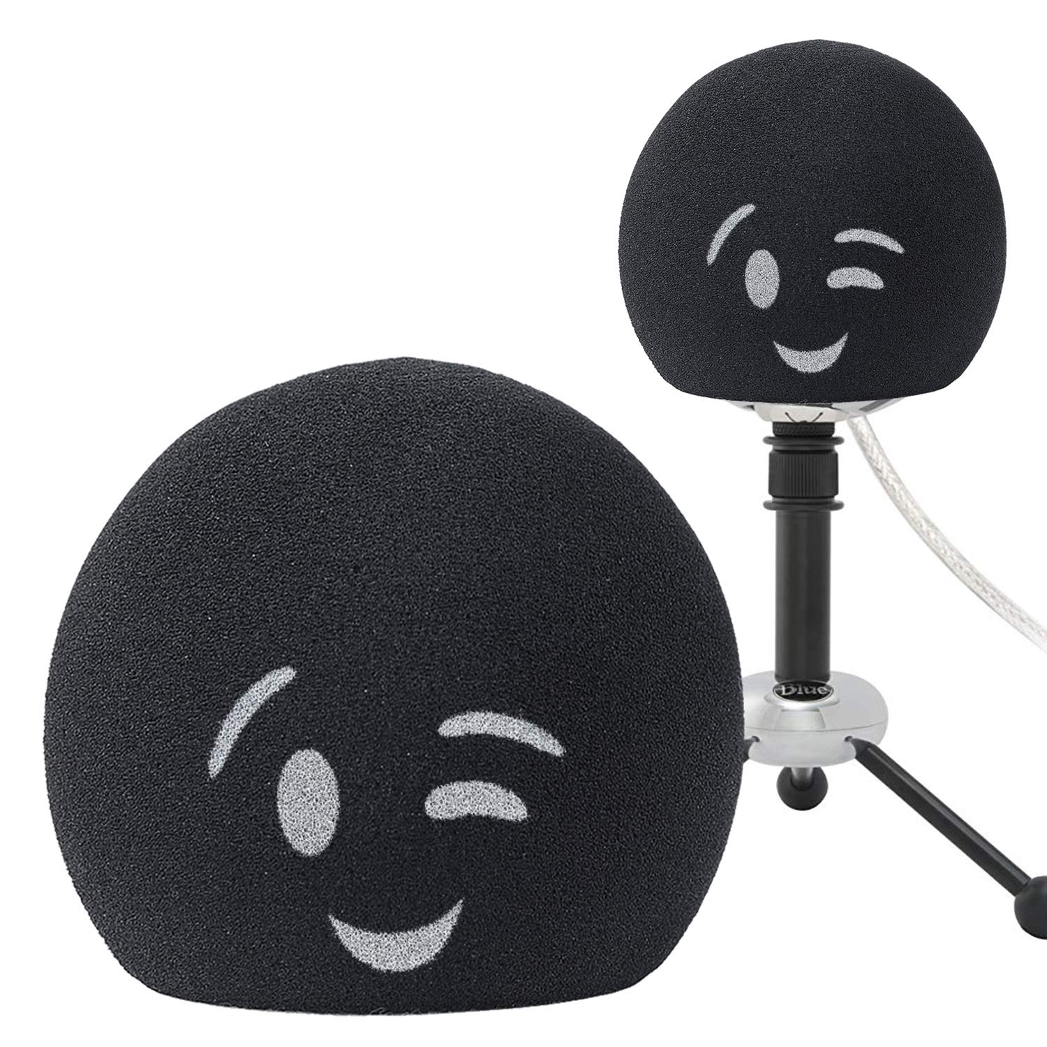 Snapklik.com : YOUSHARES Blue Snowball Pop Filter - Customizing ...