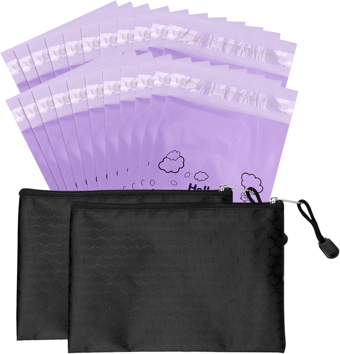 Amazon.com: Sanitary Disposal Bags Pack of 200,Sanitary Pad Disposal ...