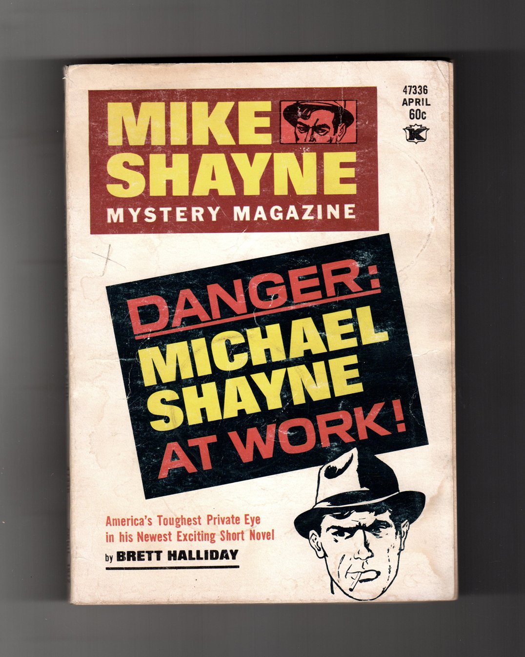 Mike Shayne Mystery Magazine - April, 1972. First Edition. Danger ...