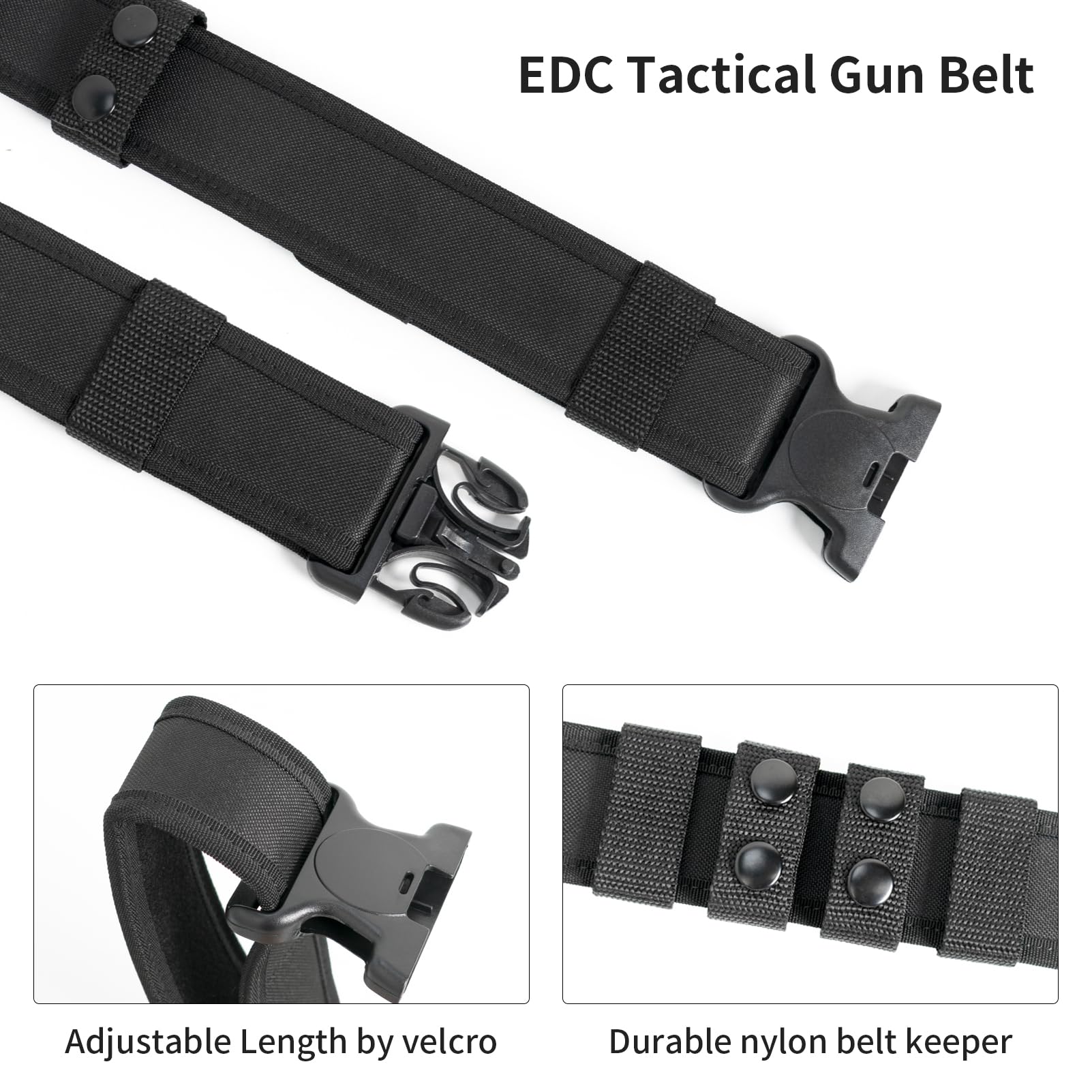 Snapklik.com : POYOLEE Duty Belt Gun Belts For Men Concealed Carry ...