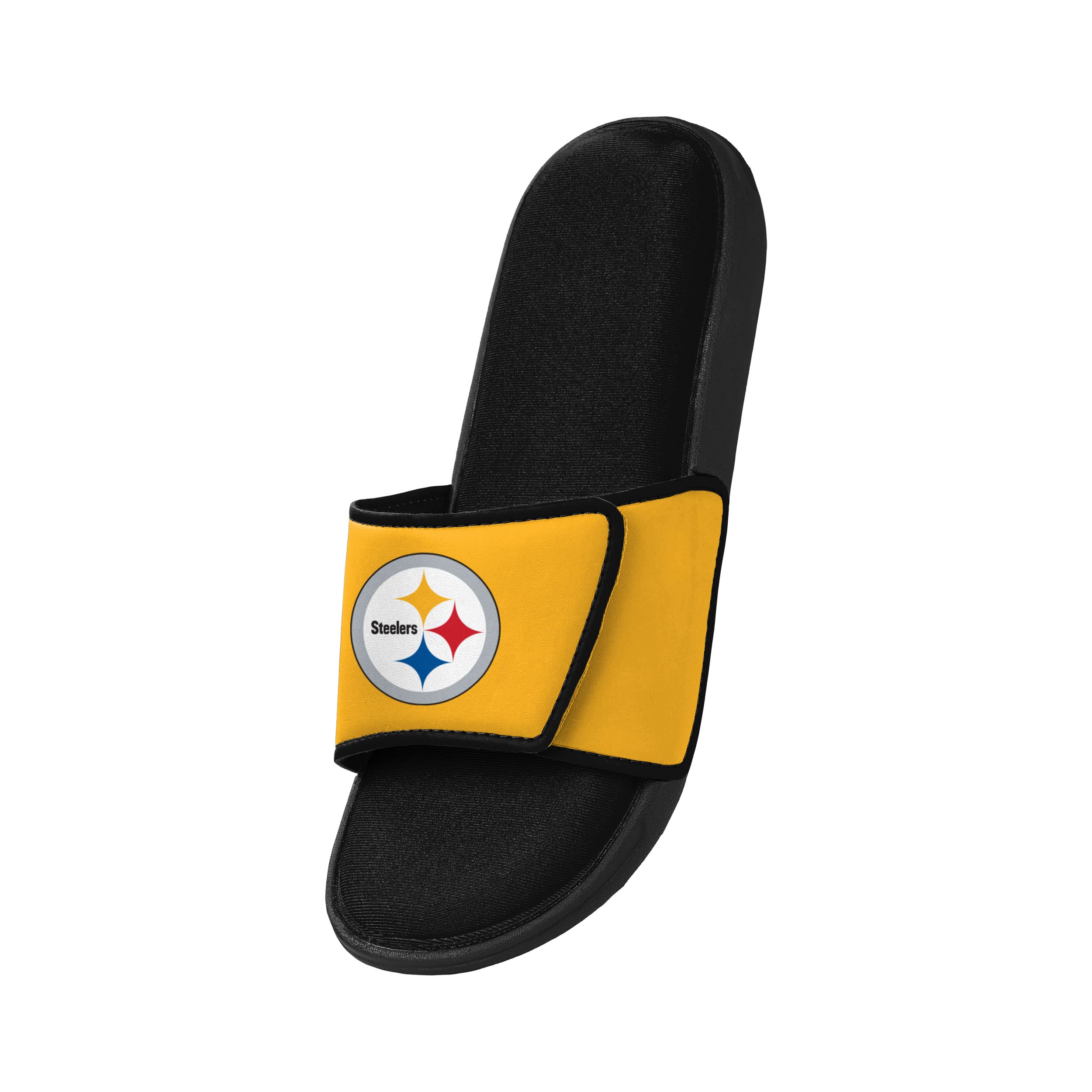 Snapklik.com : FOCO Pittsburgh Steelers NFL Mens Foam Sport Slide