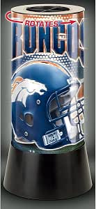 Amazon.com : Wincraft Denver Broncos Rotating Lamp : Sports Fan ...