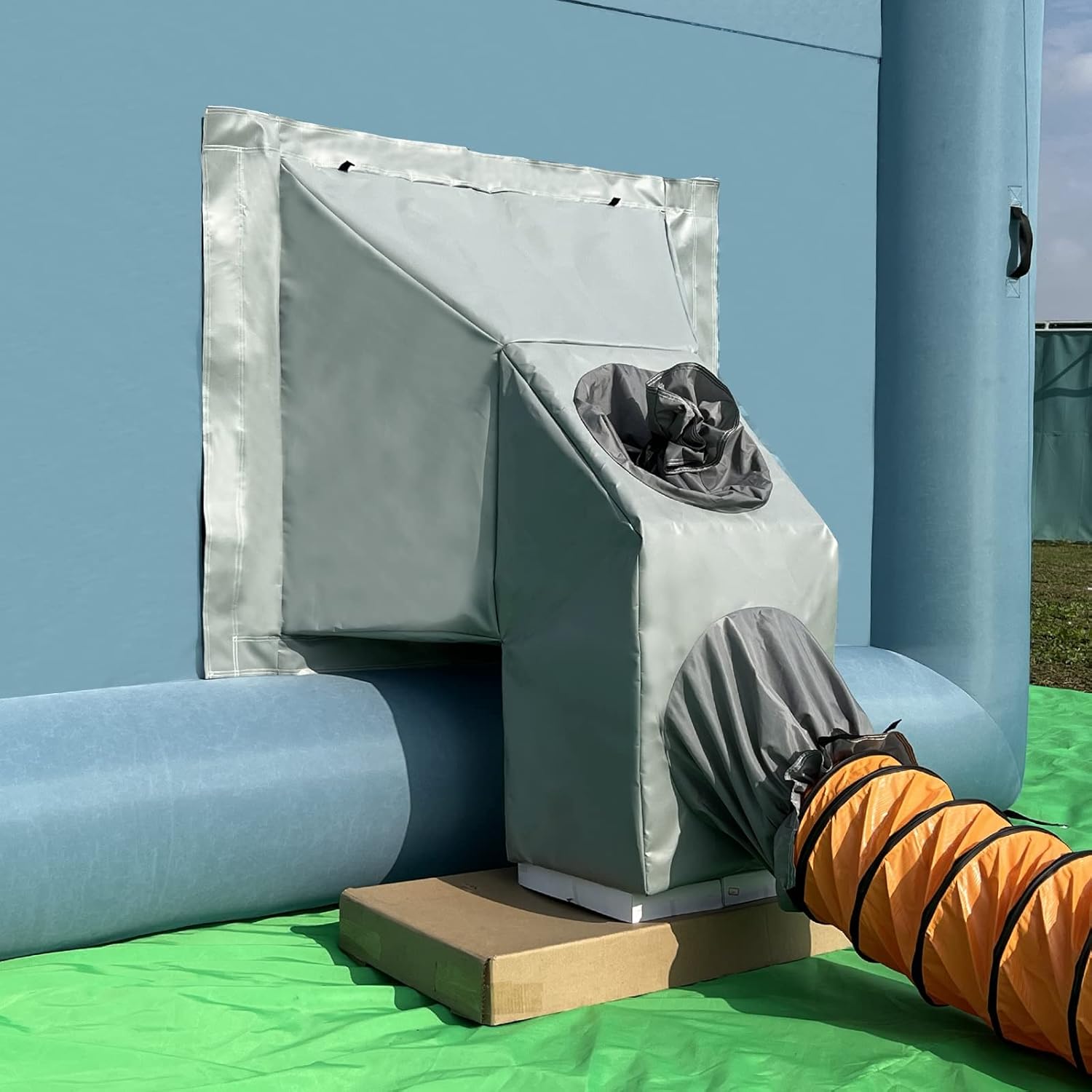 Amazon.com: TKLoop Inflatable Spray Booth Exhaust Ventilation Device ...