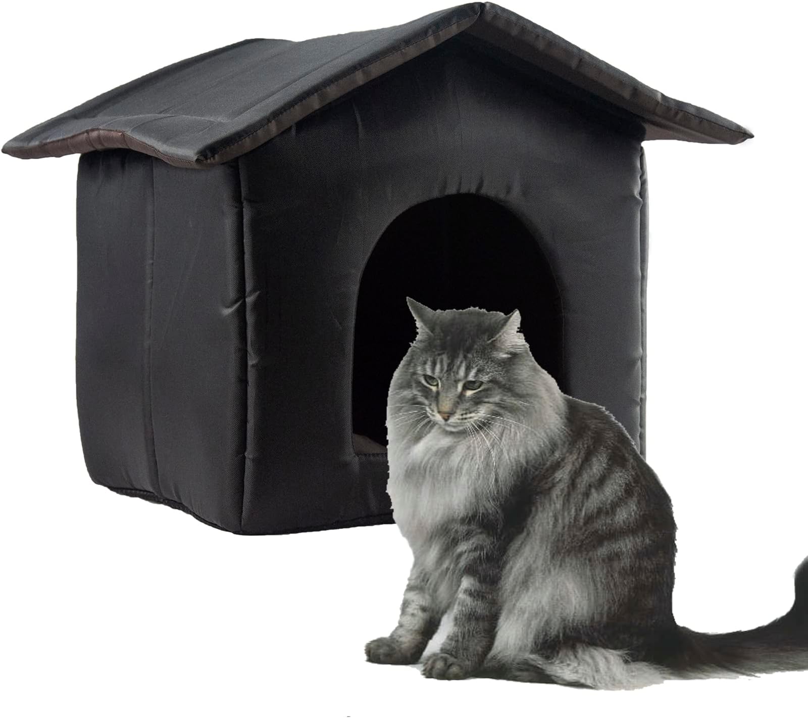 Cosy Cages Weatherproof Outdoor cat house waterproof Kennel with square ...