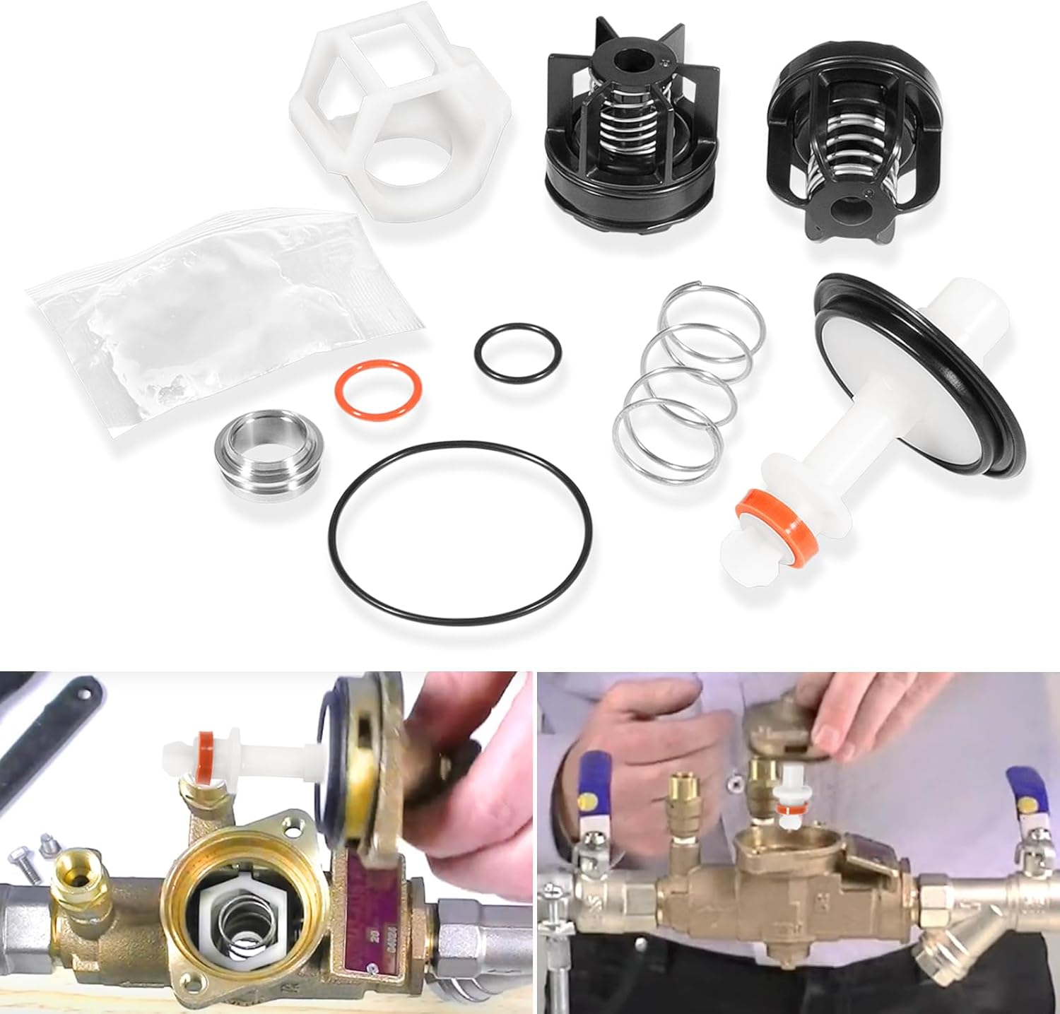 Amazon.com: 009M3 3/4" Total Repair Kit- Compatible Replacement for Watts LF009M3/009M3 Assembly ...