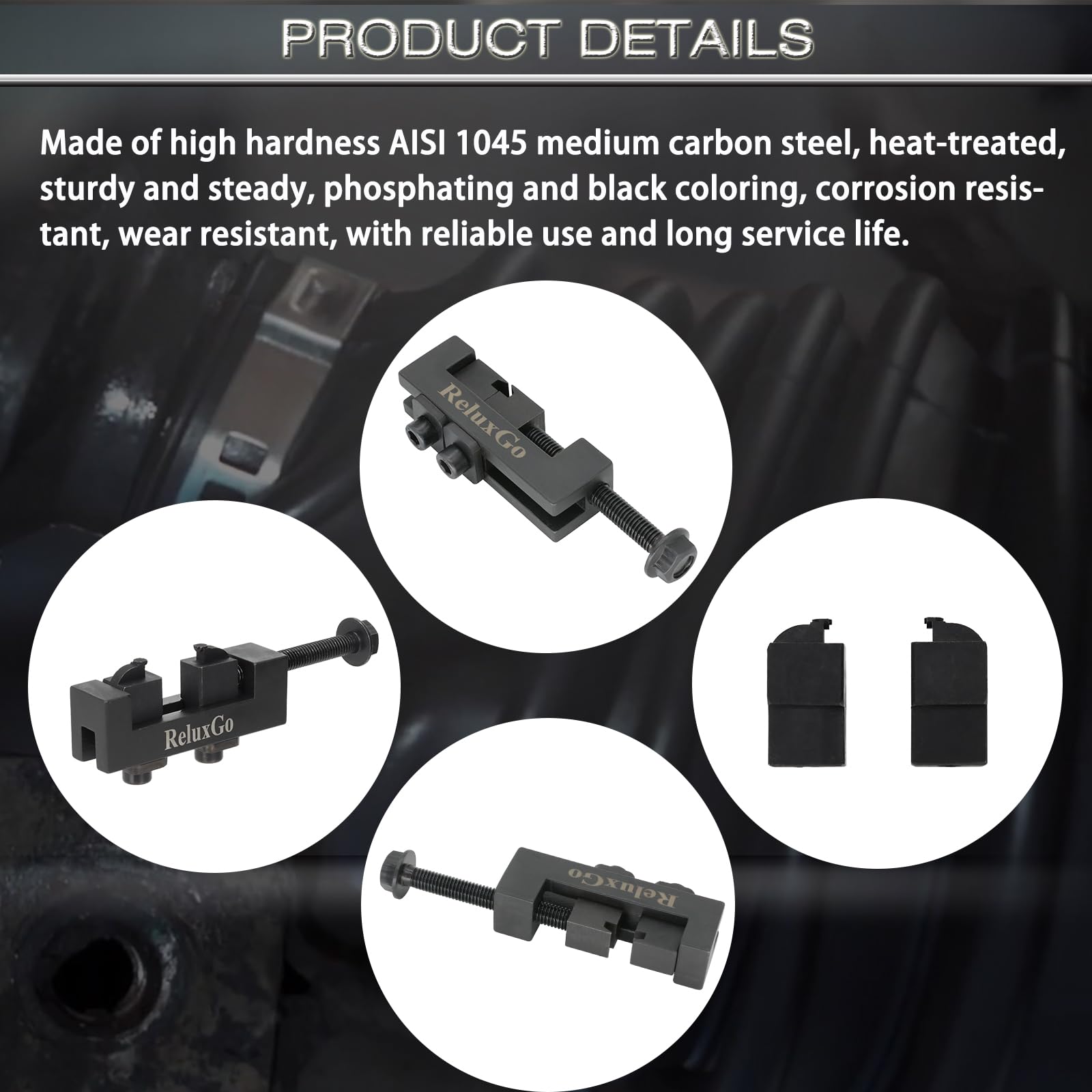 Snapklik.com : ReluxGo CV Boot Clamp Pliers, Upgraded Earless Clamp ...