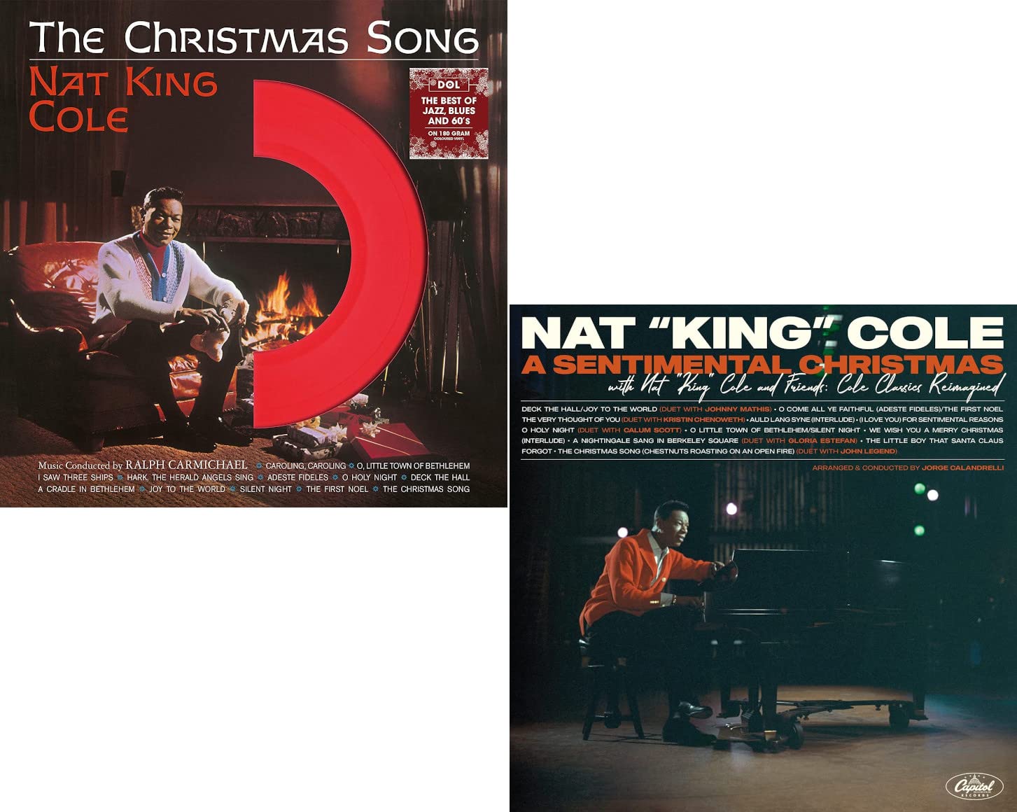 Amazon.com: The Christmas Song - A Sentimental Christmas - Nat King ...