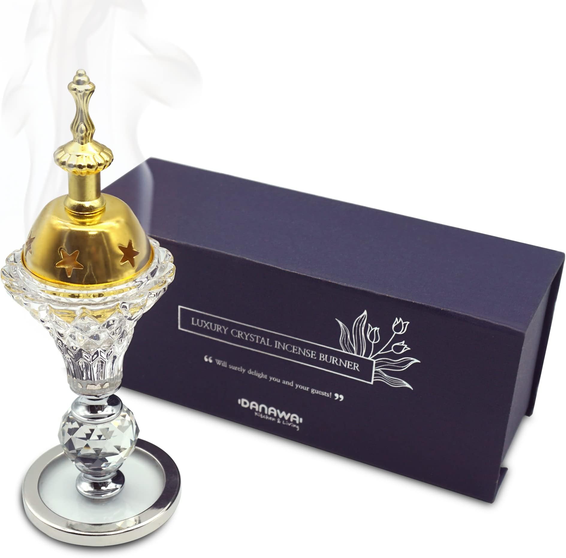 Amazon.com: Uonlytech Bakhoor Electric Incense Burner Oud Frankincense ...