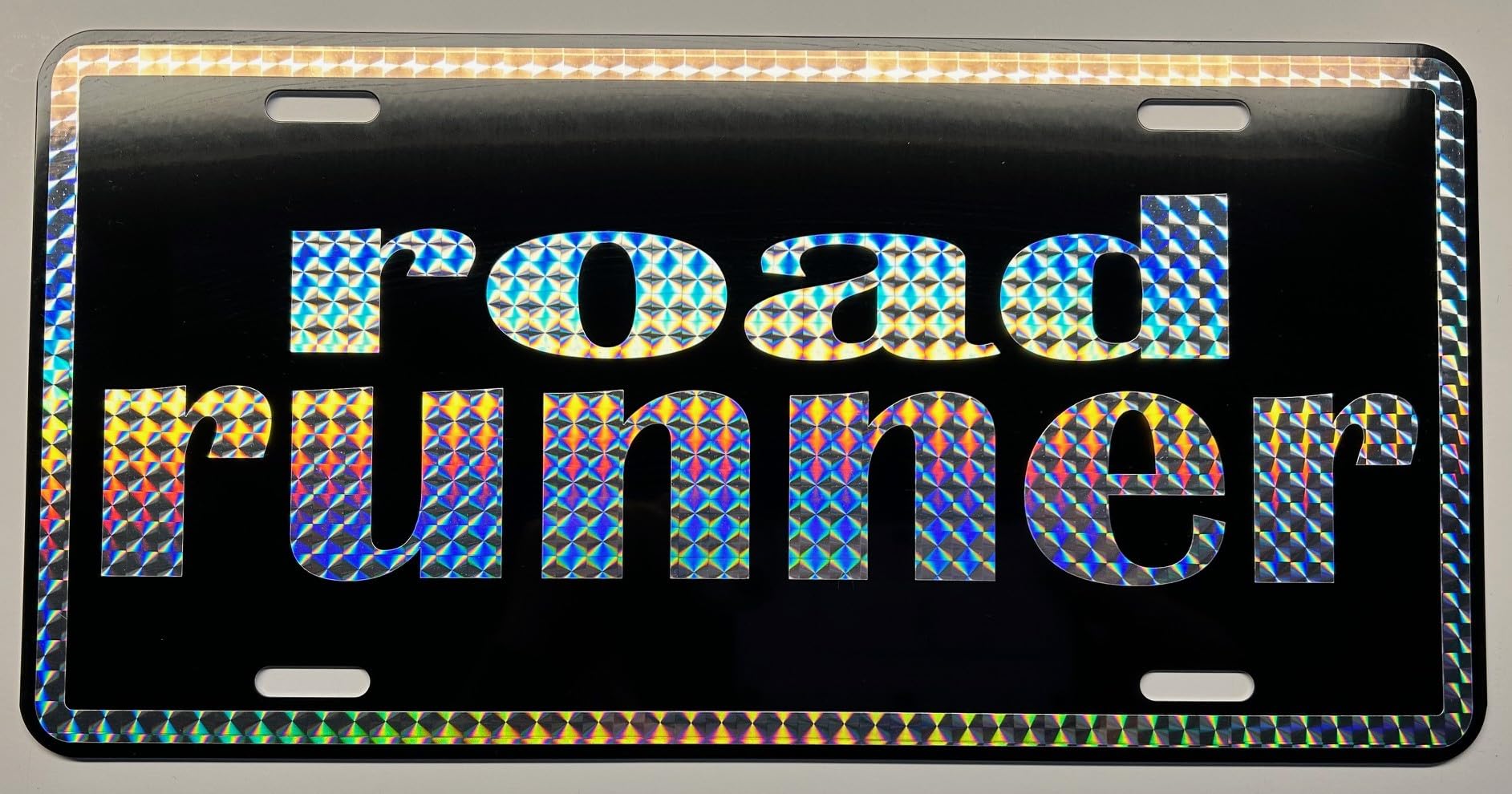 Amazon.com: Retro 1970'S Prism Roadrunner Metal License Plate 6 X 12 ...