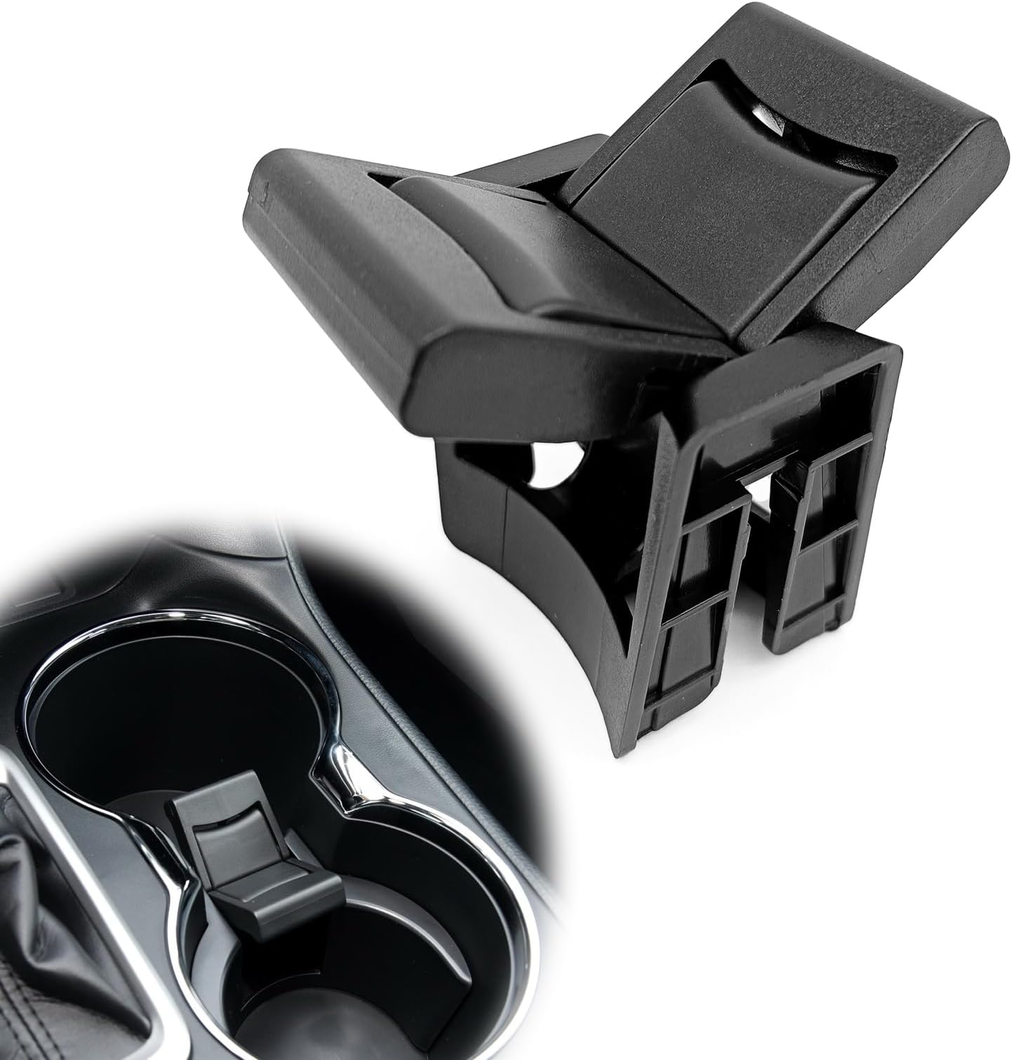 Amazon.com: Trunknets Inc Center Console Cup Holder Insert Divider TAN ...