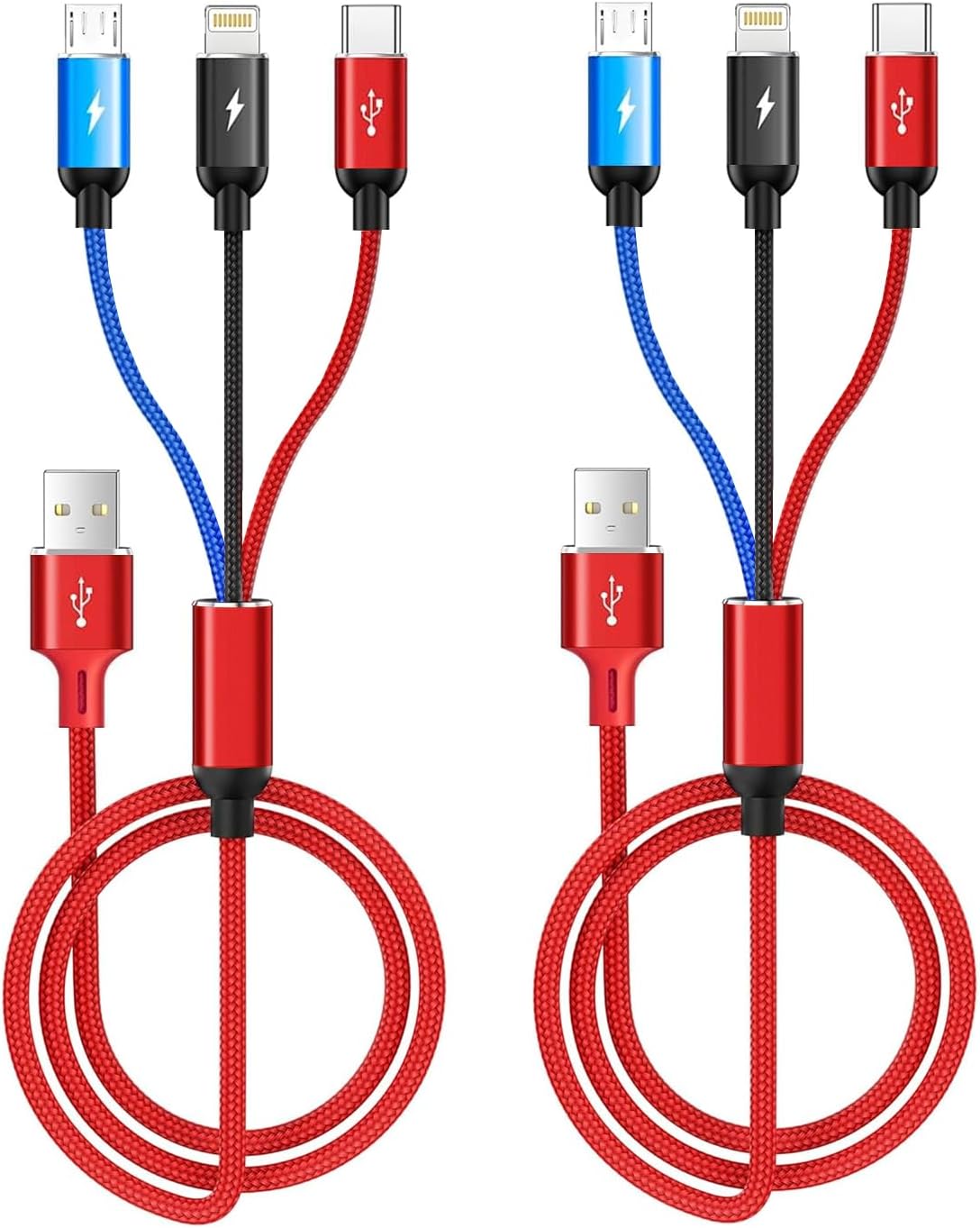 Amazon.com: Multi Charger Cable, Multi Charging Cable Fast Multi ...