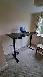 FLEXISPOT 160x80cm Electric Standing Desk Height Adjustable Desk ...