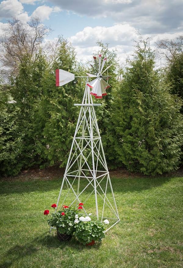 Amazon.com: 10 Ft Made in The USA Premium Aluminum Decorative Garden ...