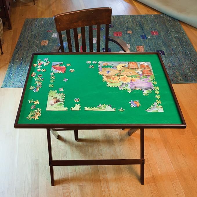 Bits and Pieces - Foldaway Jigsaw Puzzle Table - Set Up Puzzle Fun ...