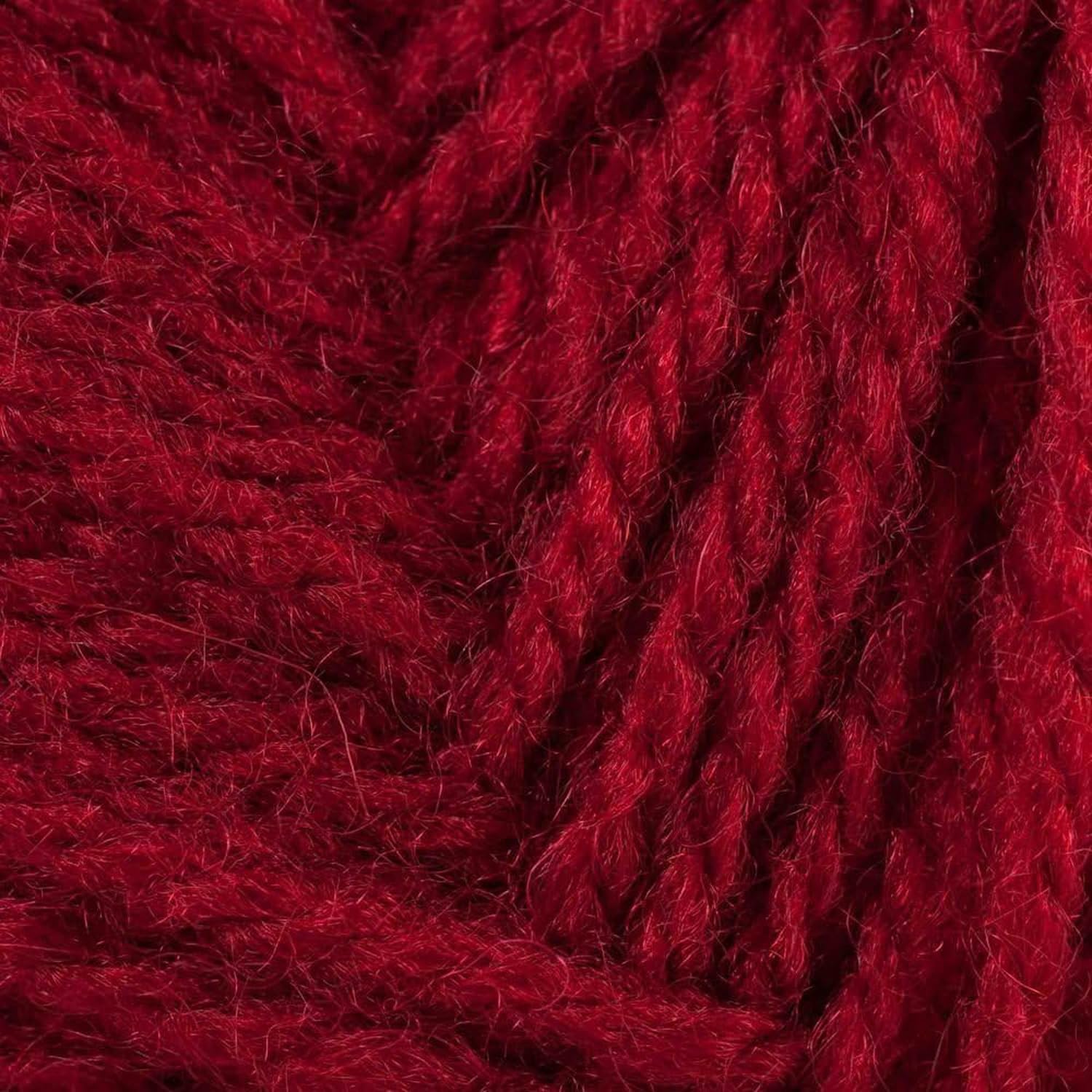 Sirdar Wool Hayfield Bonus Aran with Wool, Deep Red (830), 400g by ...