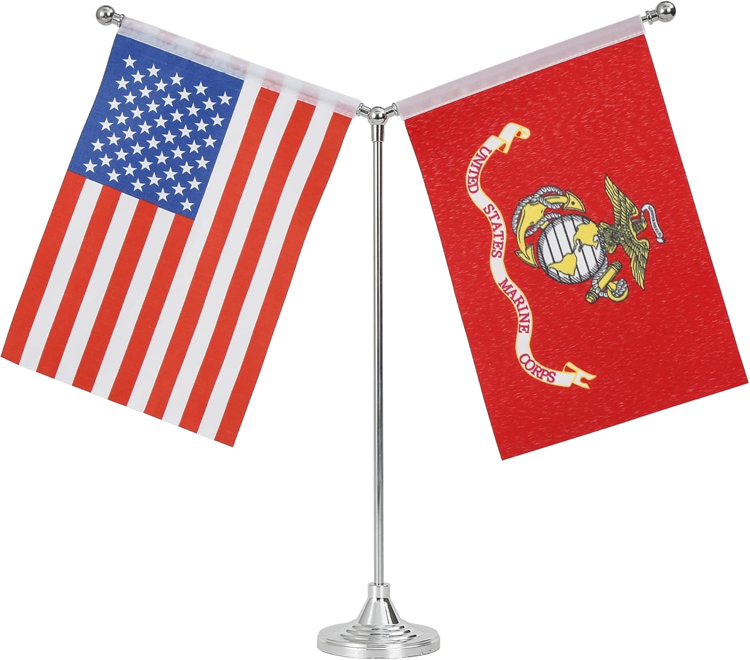 Amazon.com: Ckexin US Marine Corps Desk Flag Small Usa Table Office ...