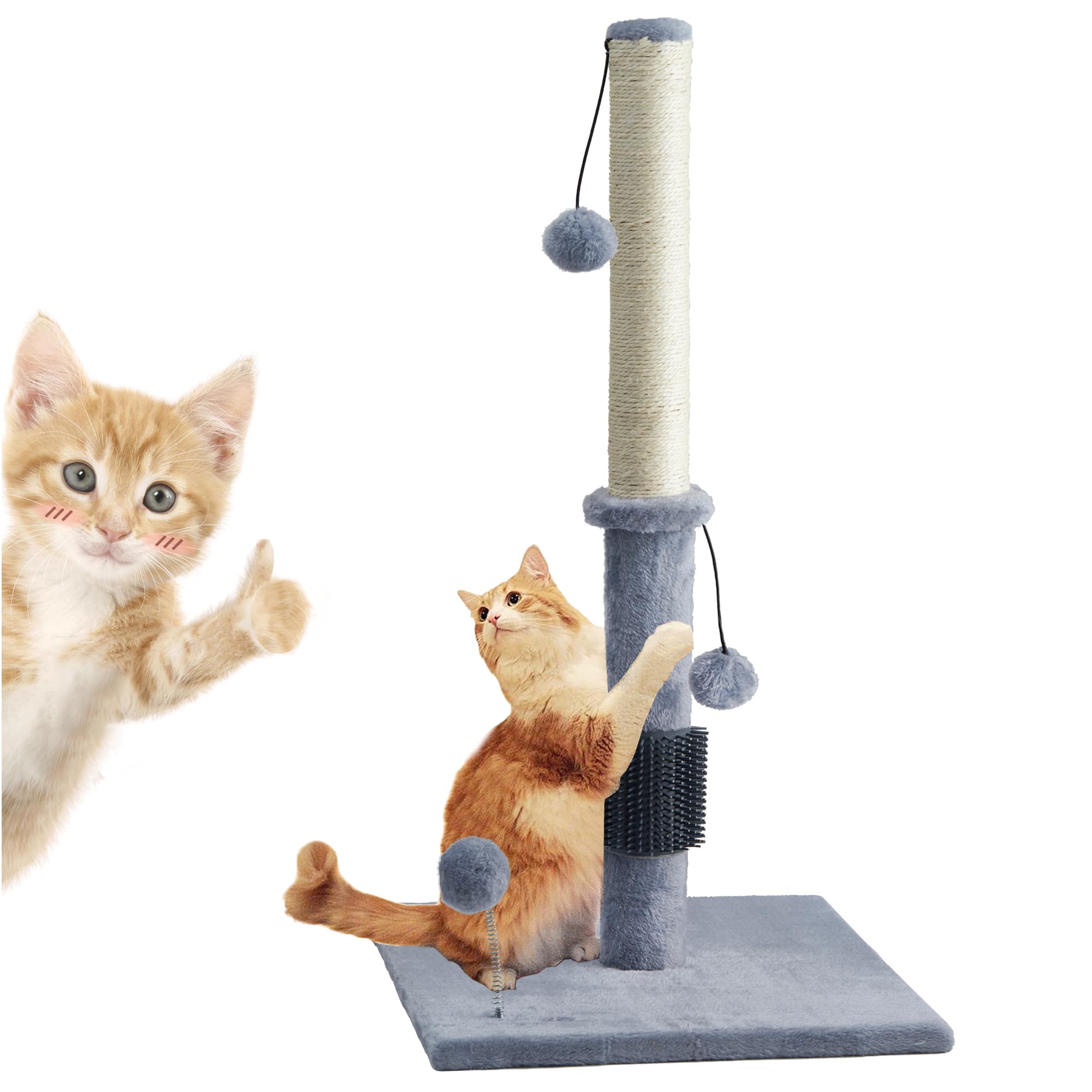 Cat Scratching Post Cat Craft , Tall Scratch Post, Carpet With ...