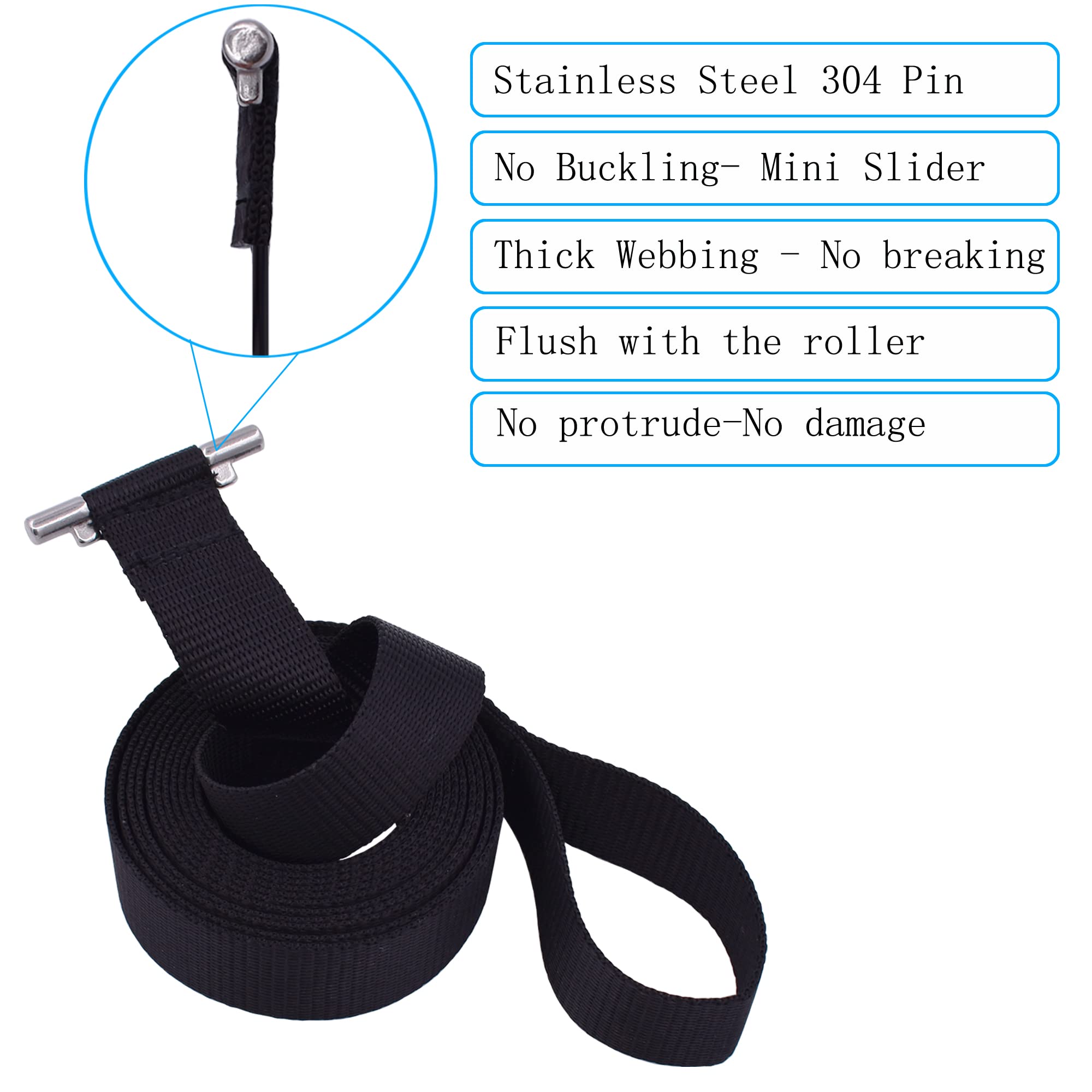 Snapklik.com : YYST 95" Patio Awning Pull Strap W/SS Pin RV Pull Strap ...