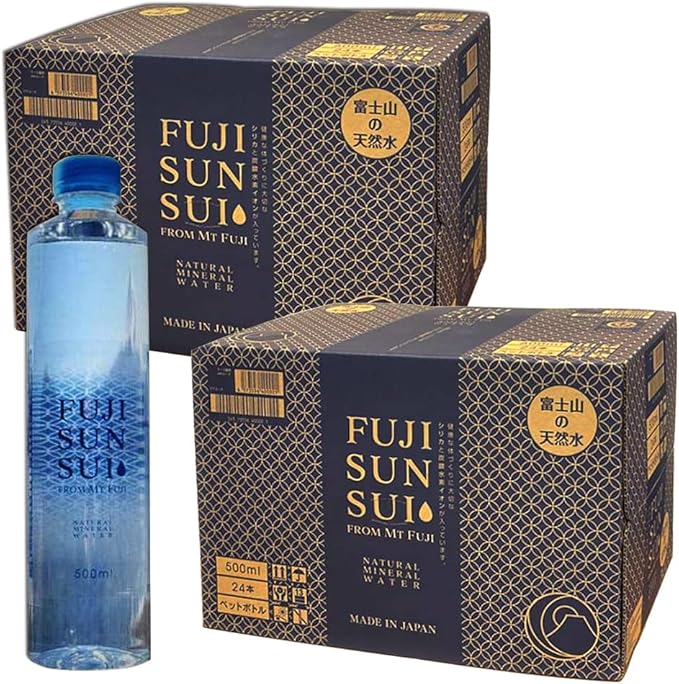 Amazon | ミネラルウォーター 富士の源水 富士山水 FUJI SUN SUI 500ml×48本 国産天然水 | 富士の源水 | ミネラルウォーター 通販
