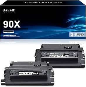 Amazon.com: CE390X 90X Toner Cartridge Black 2-Pack: Compatible ...