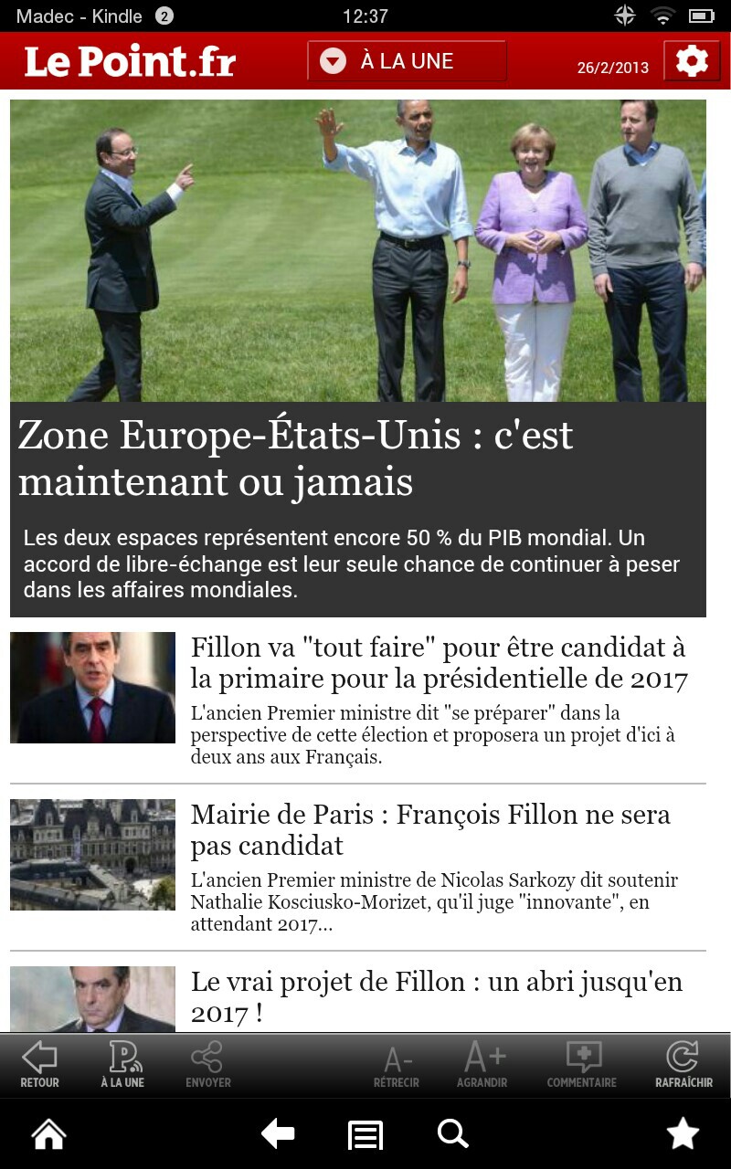 Le point.fr - App on the Amazon Appstore