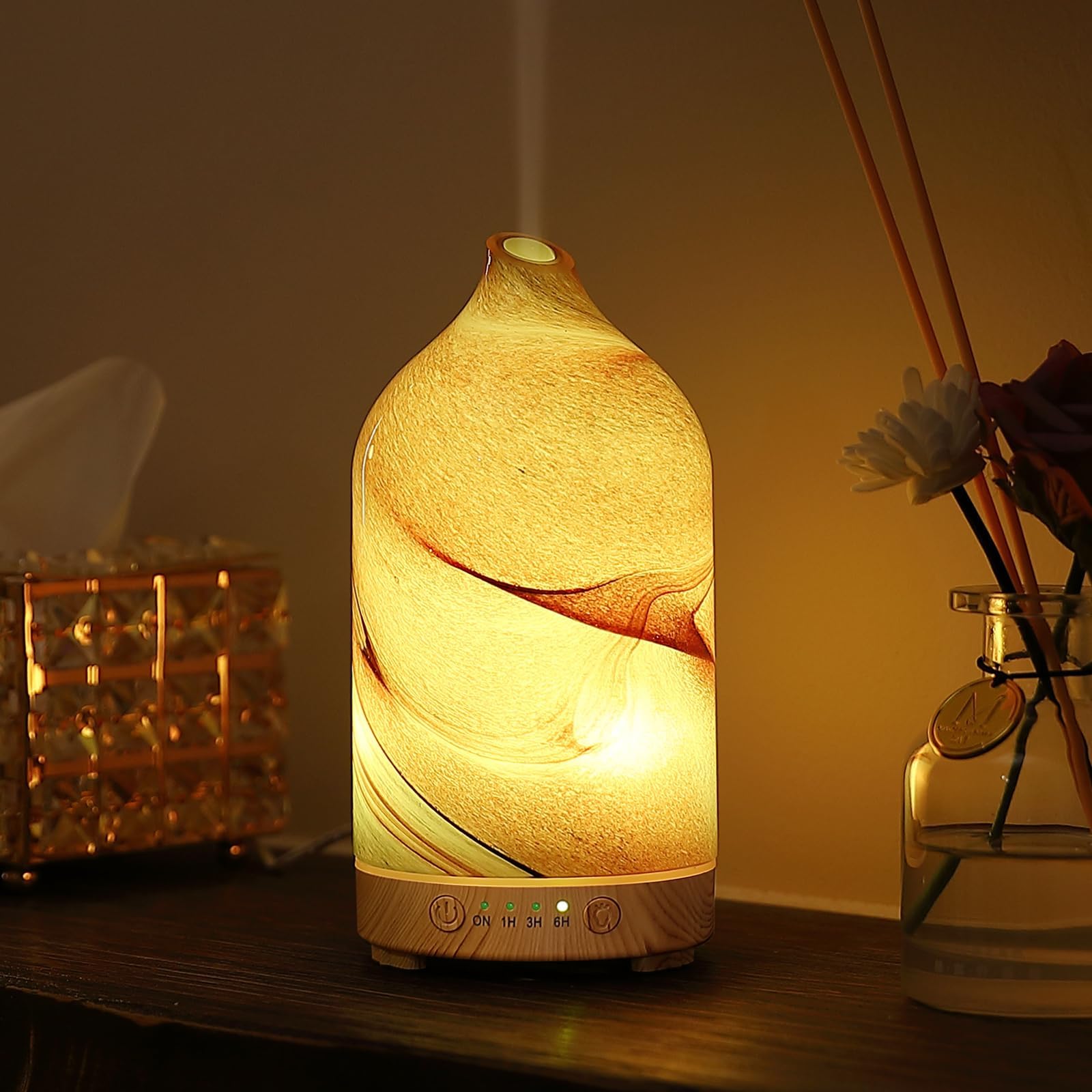 Amazon.com: Essential Oil Diffuser Aromatherapy Diffusers for ...